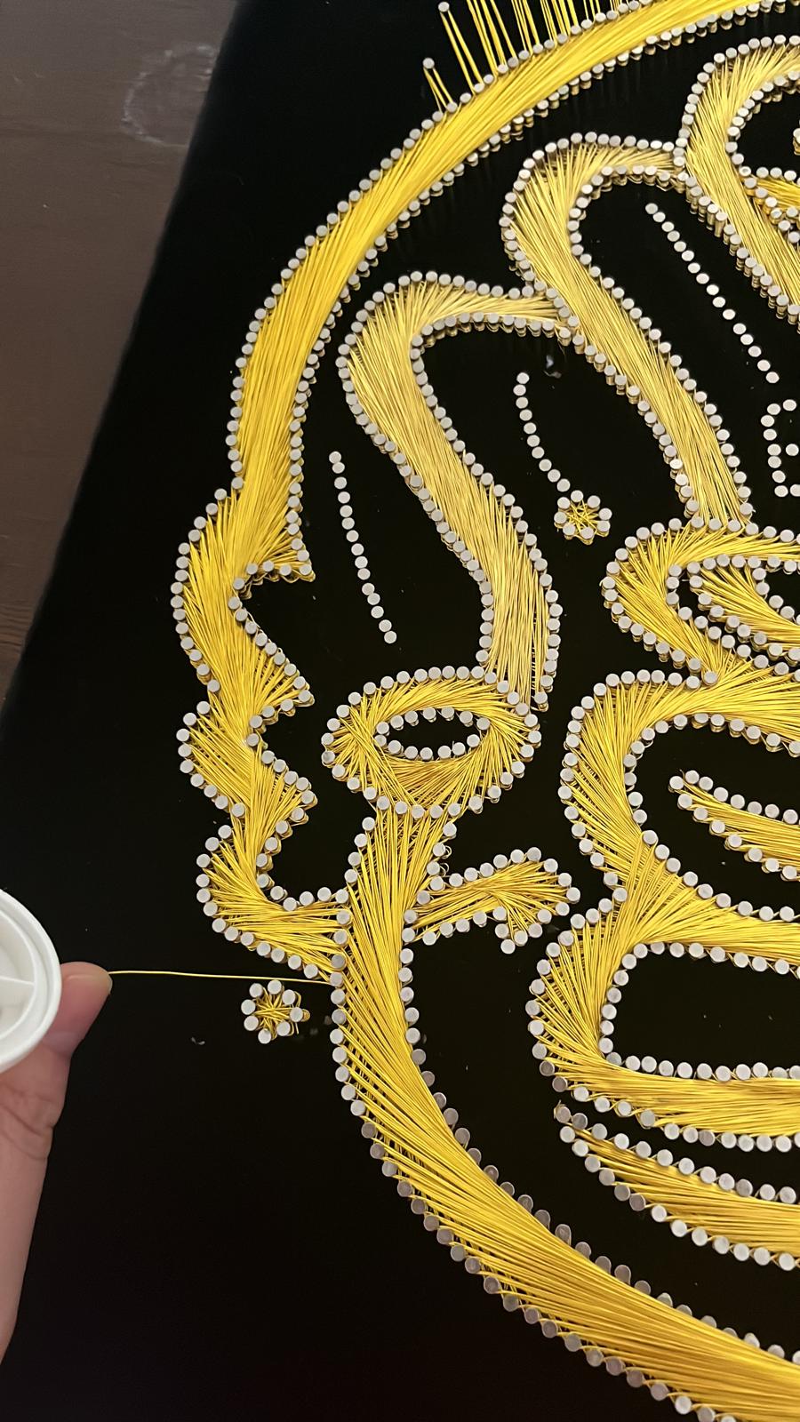 Islam String Art, Art String, String Art, Gift for Friends in Islam ...