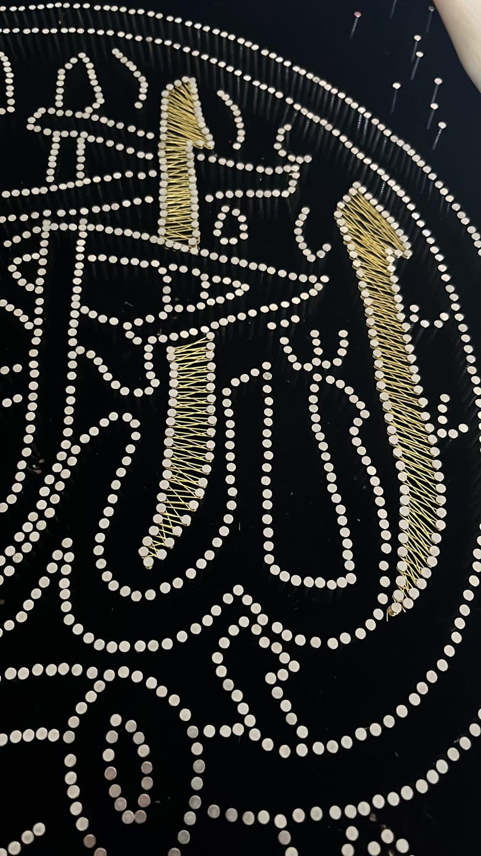 Islam String Art, Art String, String Art, Gift for Friends in Islam ...