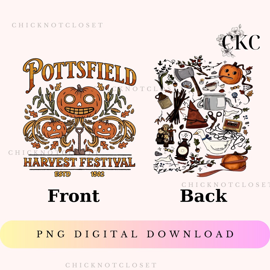 Vintage Halloween Pottsfield Png, Over the Garden Wall Halloween Png ...