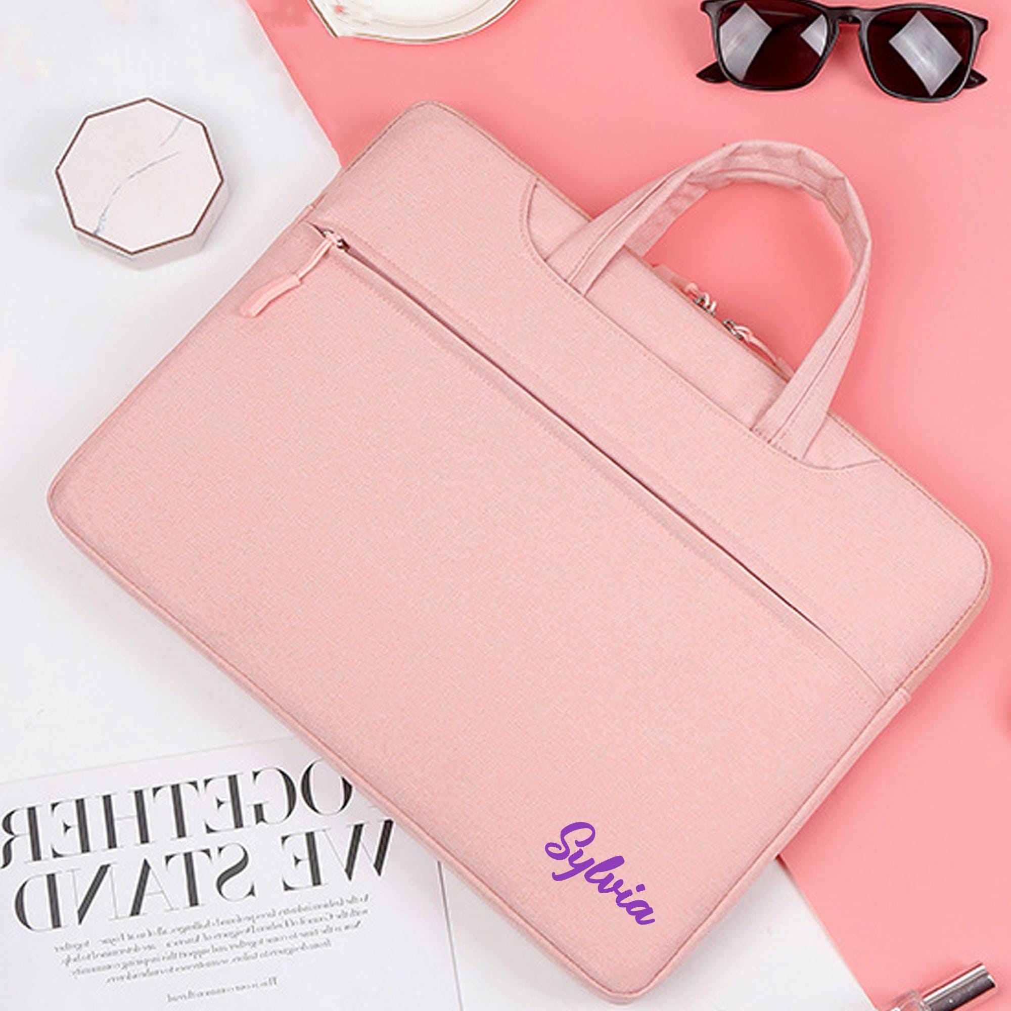 Personalized Name Laptop Bag, Custom Laptop Sleeve, Computer Travel Bag ...