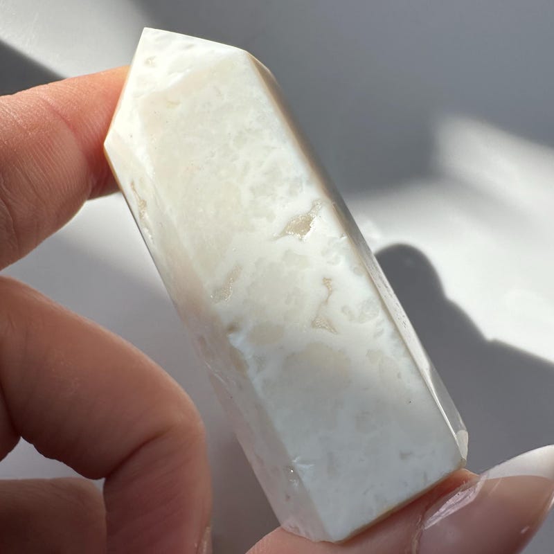 White Agate - Etsy