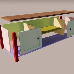 Step-by-step DIY Tv Stand Plan | Woodworking Plans | Diy Plans | Tv ...