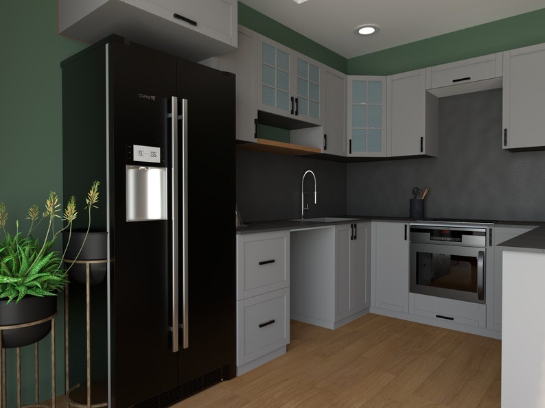 Step-by-step DIY Kitchen Plan Woodworking Plans Diy Plans Cnc Furniture ...