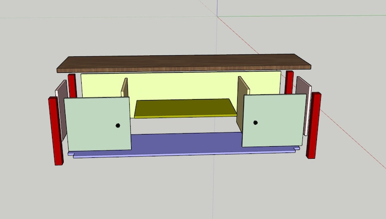 Step-by-step DIY Tv Stand Plan Woodworking Plans Diy Plans Tv Cabinet ...