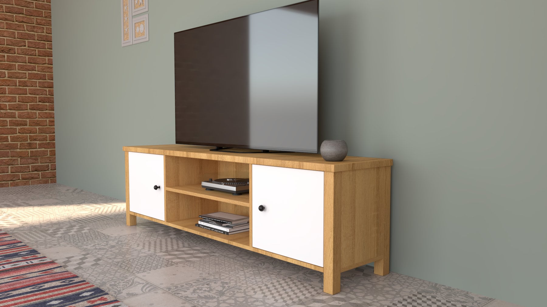 Step-by-step DIY Tv Stand Plan Woodworking Plans Diy Plans Tv Cabinet ...