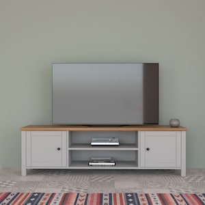 Step-by-step DIY Tv Stand Plan | Woodworking Plans | Diy Plans | Tv ...