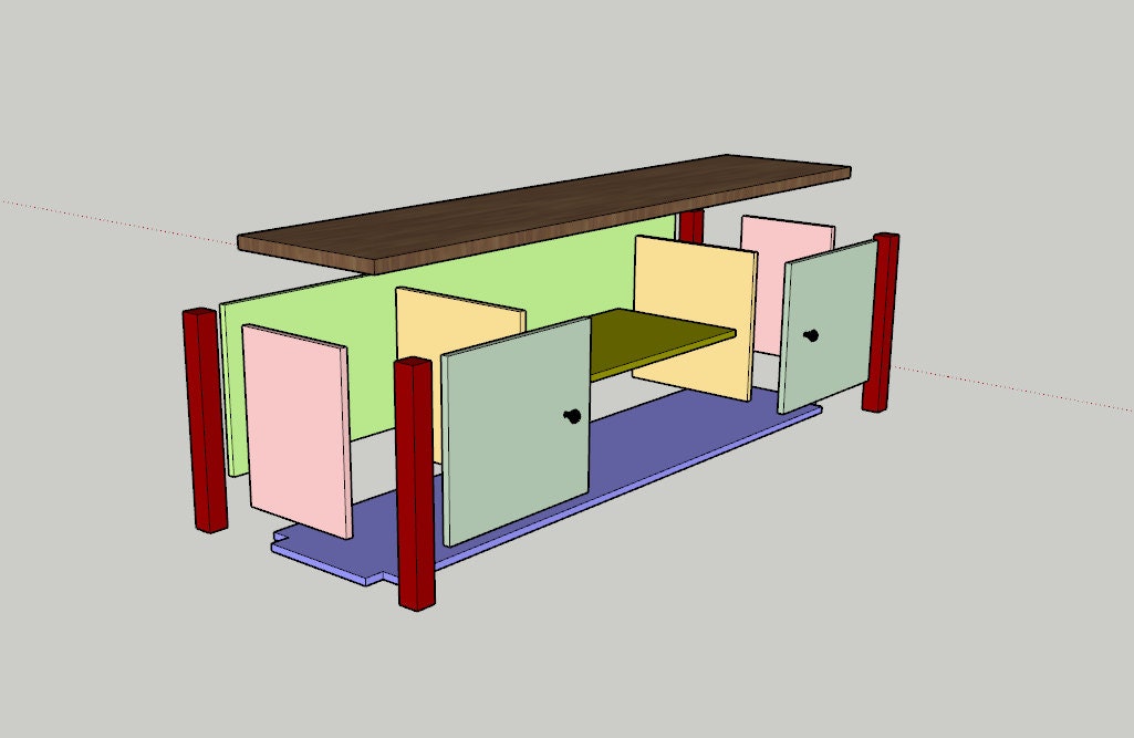 Step-by-step DIY Tv Stand Plan Woodworking Plans Diy Plans Tv Cabinet ...