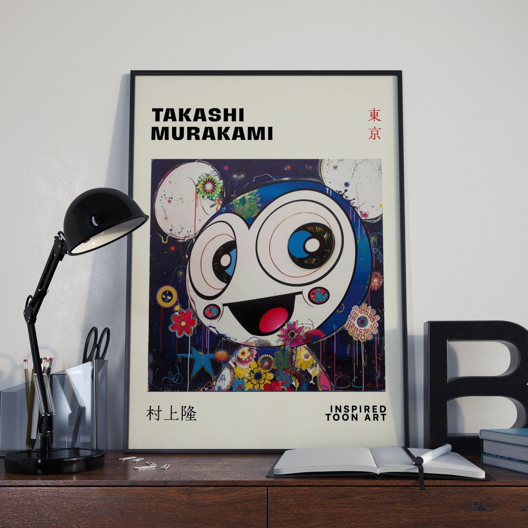 Takashi Murakami Toon Print, Murakami Inspiration Toon Poster, Toon Art Print, Takeshi Murakami ...