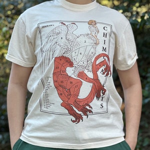 Falin Chimera Cuts T-shirt - Etsy