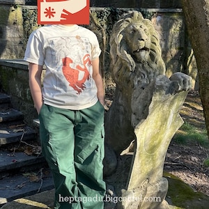 Falin Chimera Cuts T-shirt - Etsy