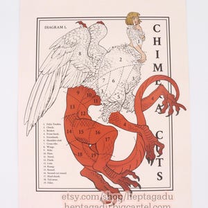 Falin Chimera Cuts Print - Etsy