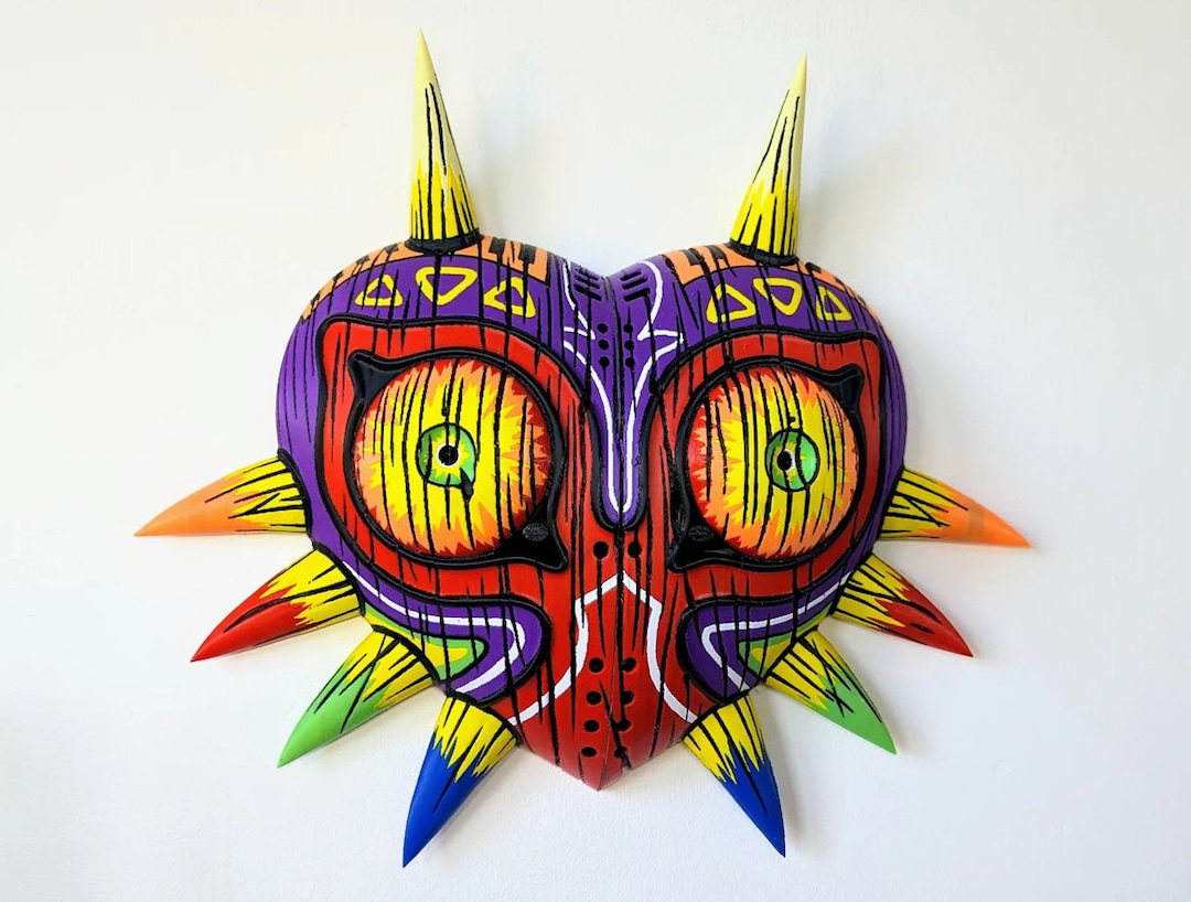 3D Majoras Mask Stl Files,zelda Mask Stl,3d Wall Decoration Stl,digital ...
