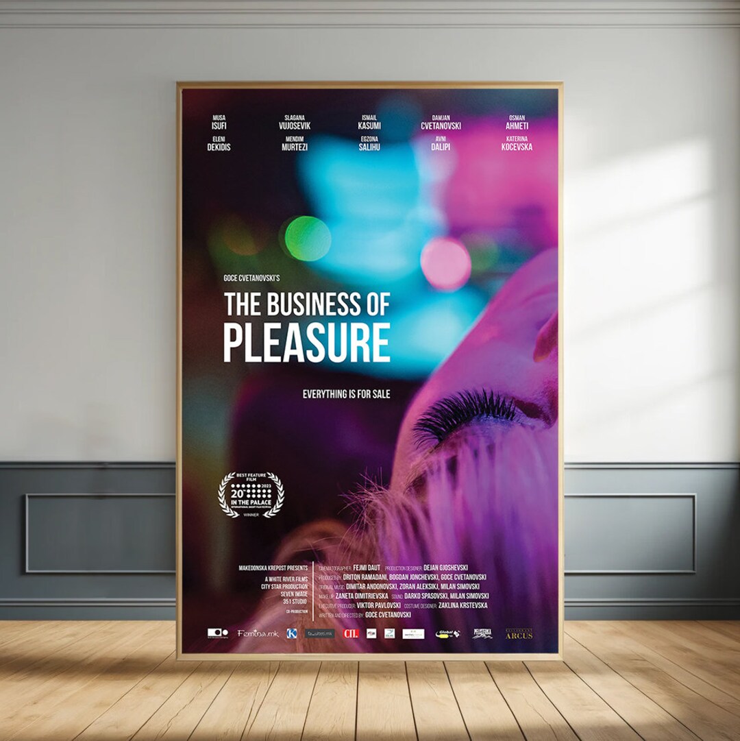 The Business of Pleasure Movie Poster Canvas Poster Living Room Decor ...