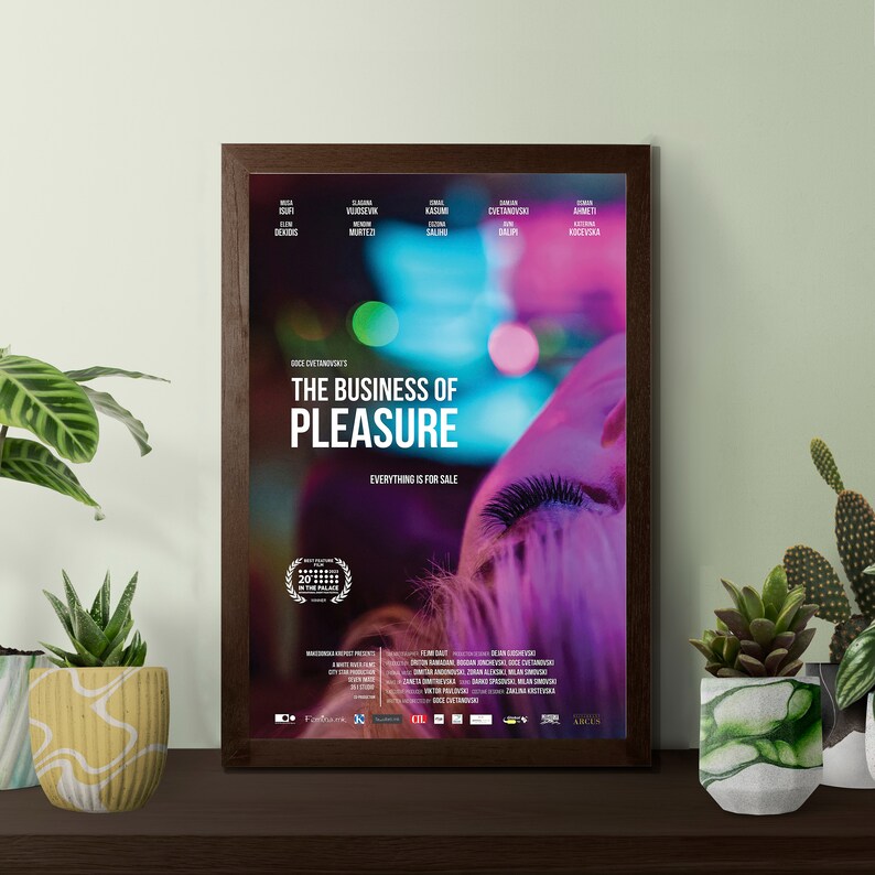 The Business of Pleasure Movie Poster Canvas Poster Living Room Decor ...