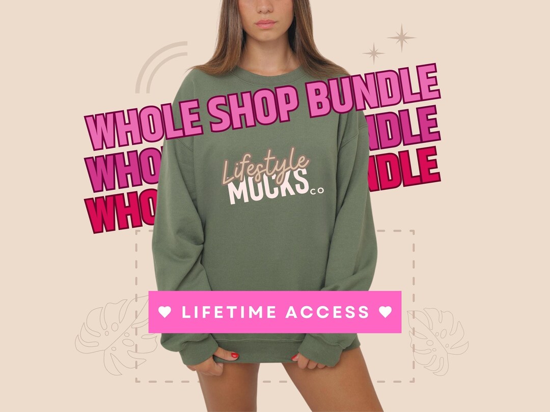 Whole Shop Mockup Bundle | Entire Shop Bundle, Gildan Bundle Comfort ...