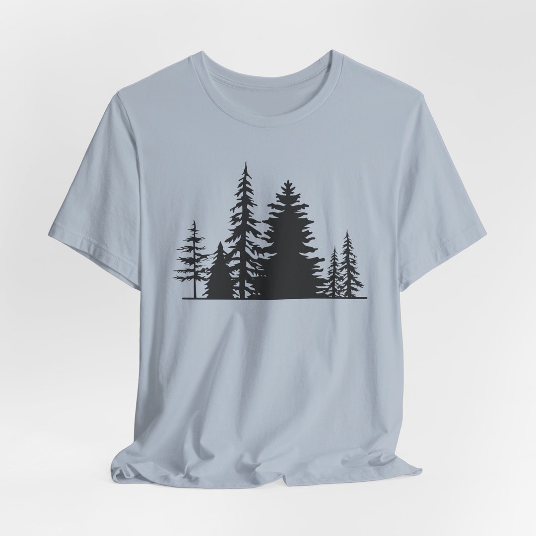 Pine Tree T-shirts, T-shirts for Nature Lovers, Gift T-shirts, Tree T ...