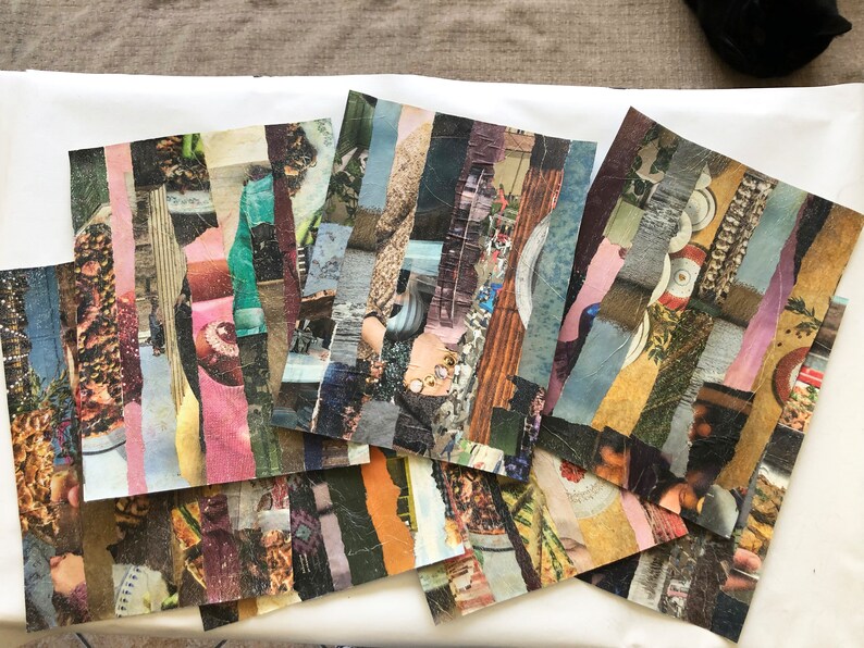 7 Handmade Master Boards for Junk Journals-collage-scrapbook-journaling ...