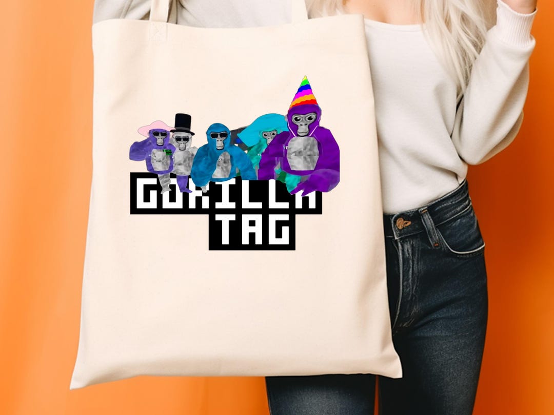 Gorilla Tag Merch Gorilla Tag Party Time Birthday Gangs T-shirt ...