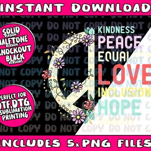 Diversity Equality Love Peace Human Rights Social Justice Png Bundle ...