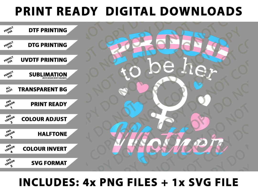 Proud Mom Transgender Daughter Trans Pride Flag LGBTQ Parent Premium ...
