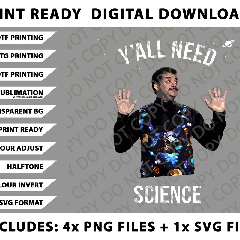 Neil Degrasse Tyson - Etsy