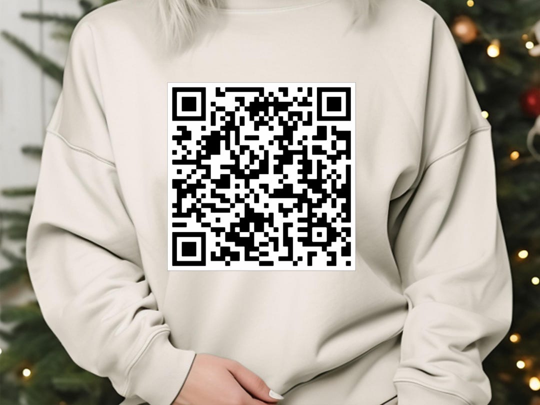 Rick Roll Tshirt, Rick Astley QR Code T-shirt, Sweatshirt, Hoodie, Tote ...