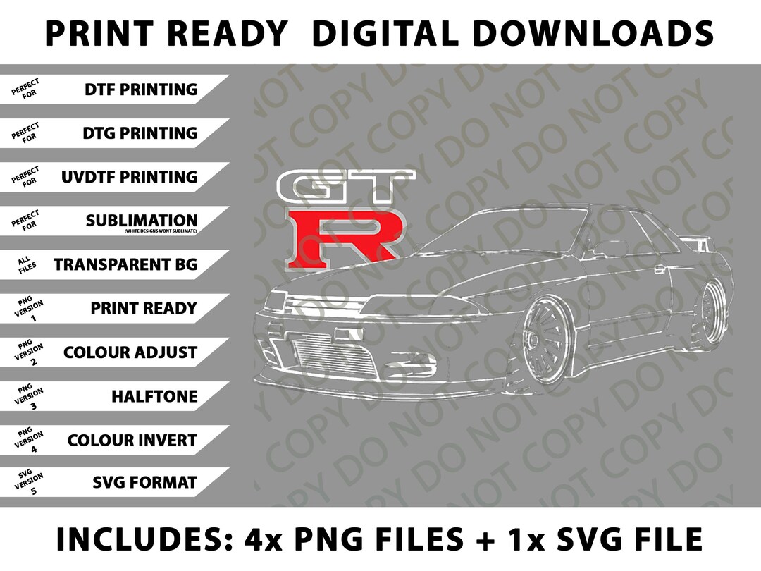Jdm Car Line Art R32 Png Bundle, SVG Files, Digital Downloads - Etsy