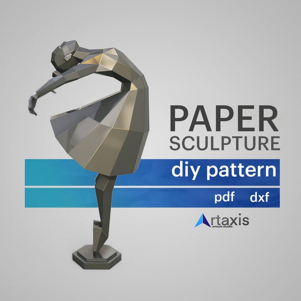 Female Torso for Self Assembly Made of Eco-friendly Cardboard. 3D DIY ...