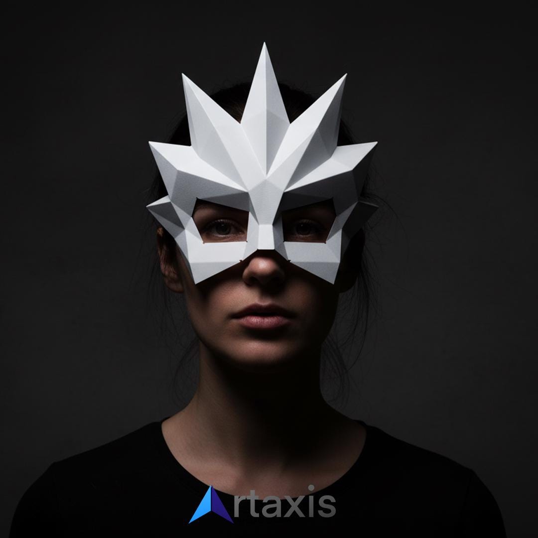 3D Printable Halloween Fox Mask: DIY Low Poly Pepakura Papercraft ...