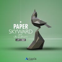 Lion, Papercraft, 3D Paper Model, Animal, Zoo, Paper Craft, Template ...