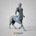 Low Poly Centaur Template: 3D Sculpture PDF DXF (digital Download) - Etsy