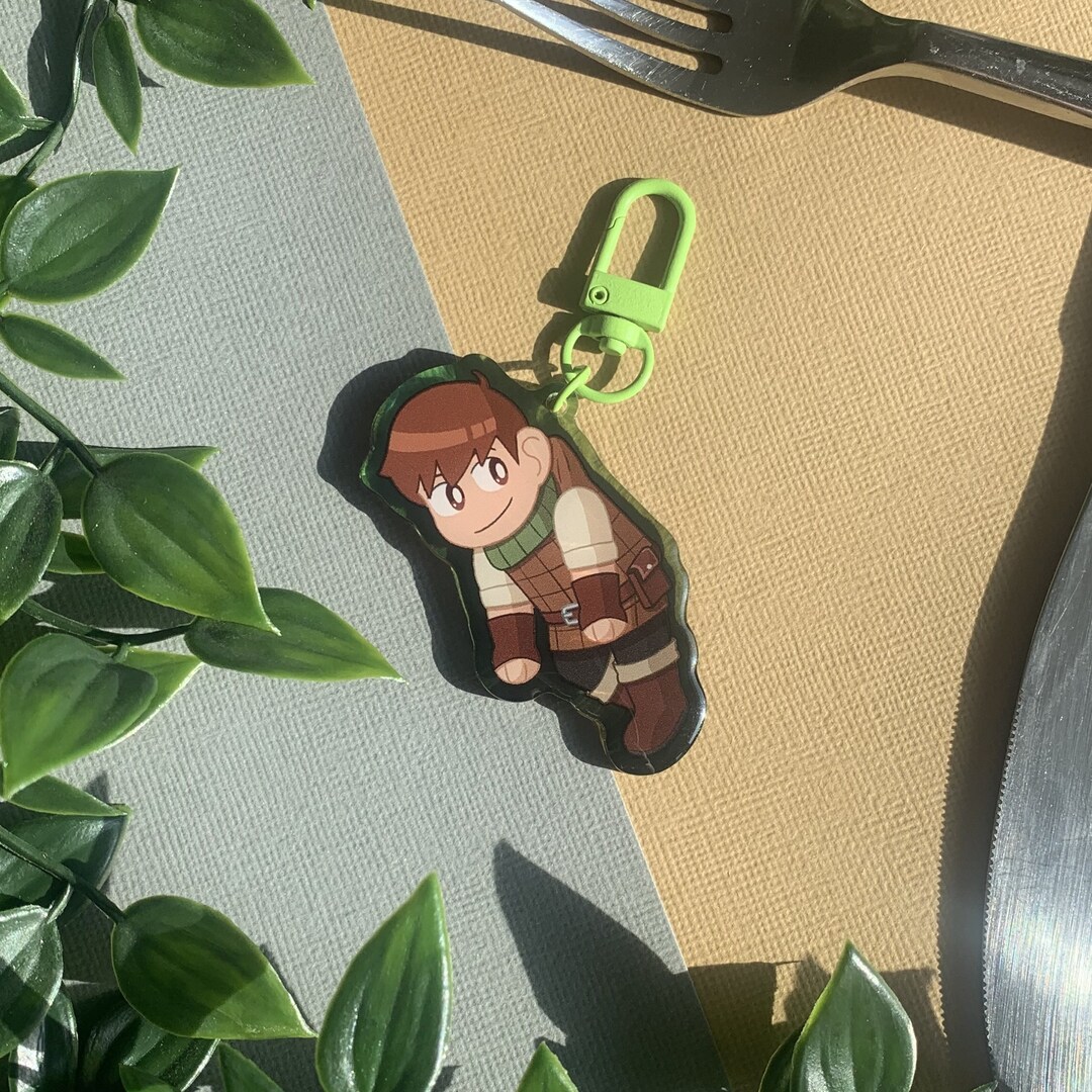 Chilchuck Dungeon Meshi Charm, Delicious in Dungeon Keychain, Dungeon ...