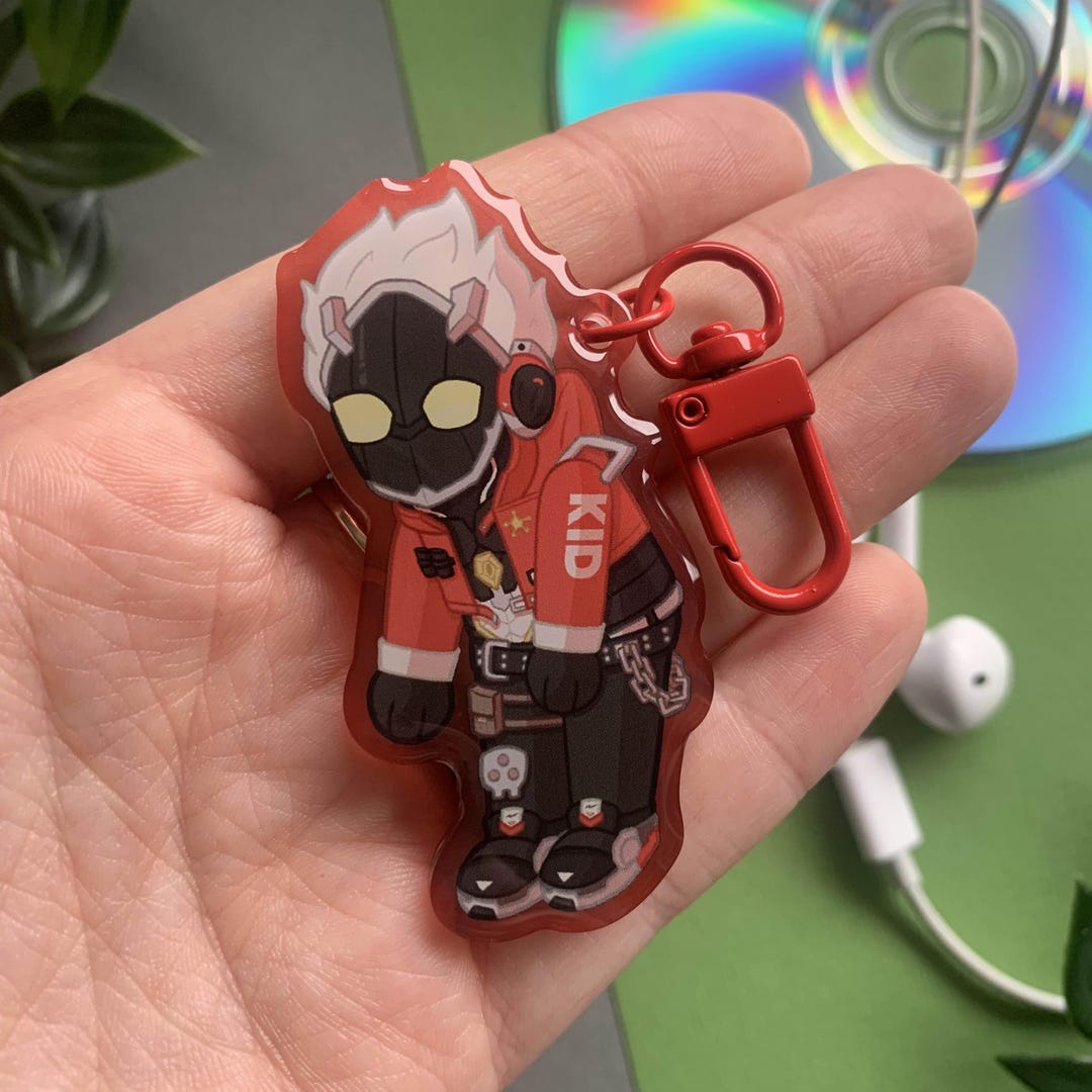 Billy Zenless Zone Zero Keychain, Billy Kid Charm, ZZZ Billy Keyring ...