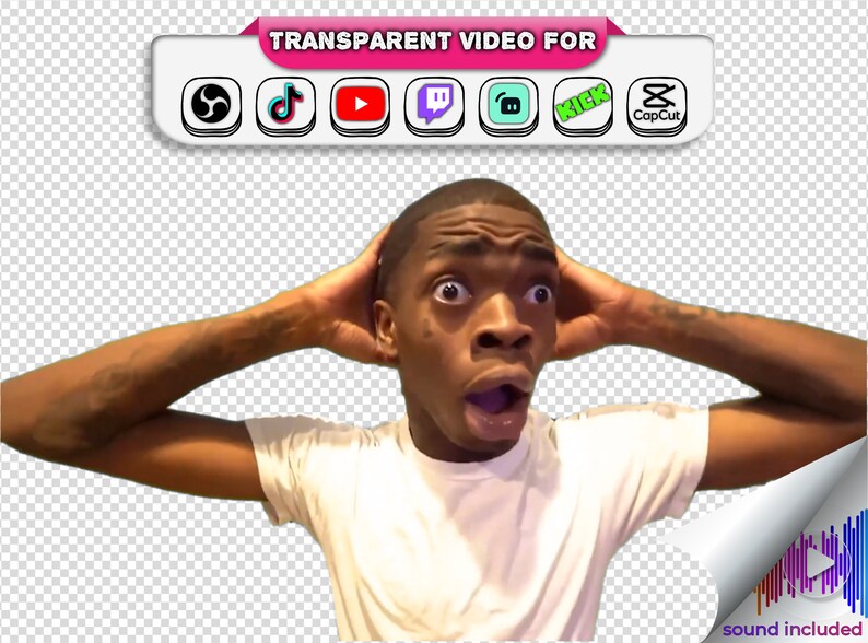 Transparent Background Shocked Guy Meme With Audio Stream Alert Webm ...