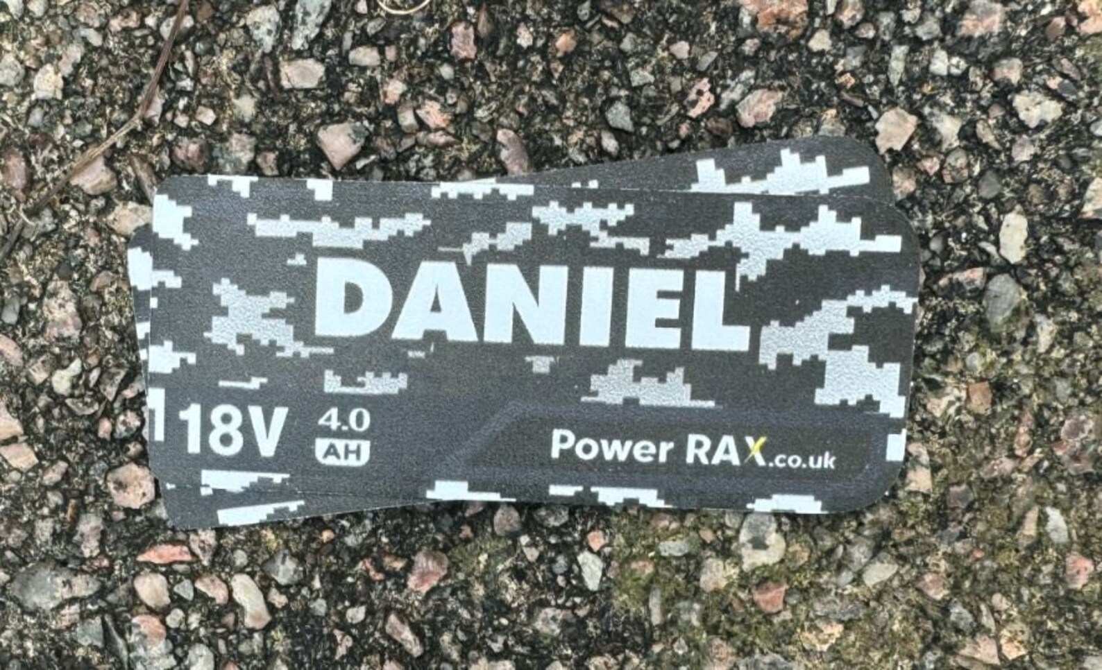 Personalised Battery Stickers Compatible With Dewalt 18V / 20v ...