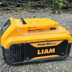 Personalised Battery Stickers Compatible With Dewalt 18V / 20v ...