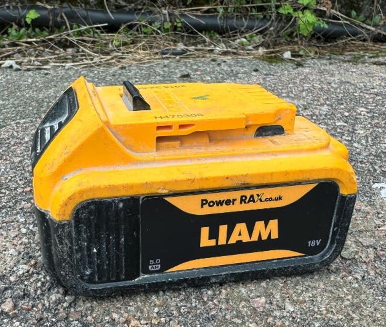 Personalised Battery Stickers Compatible With Dewalt 18V / 20v ...