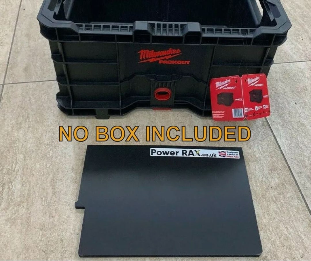 Power Rax Tool Box Divider for Milwaukee Packout Storage Crate - Etsy