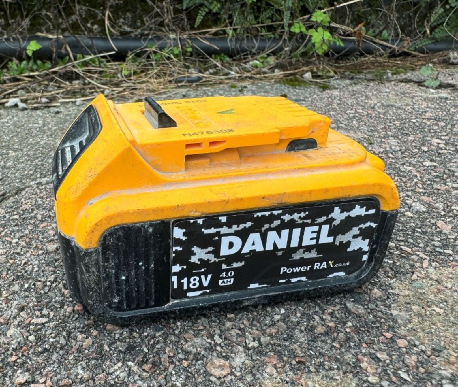 Personalised Battery Stickers Compatible With Dewalt 18V / 20v ...