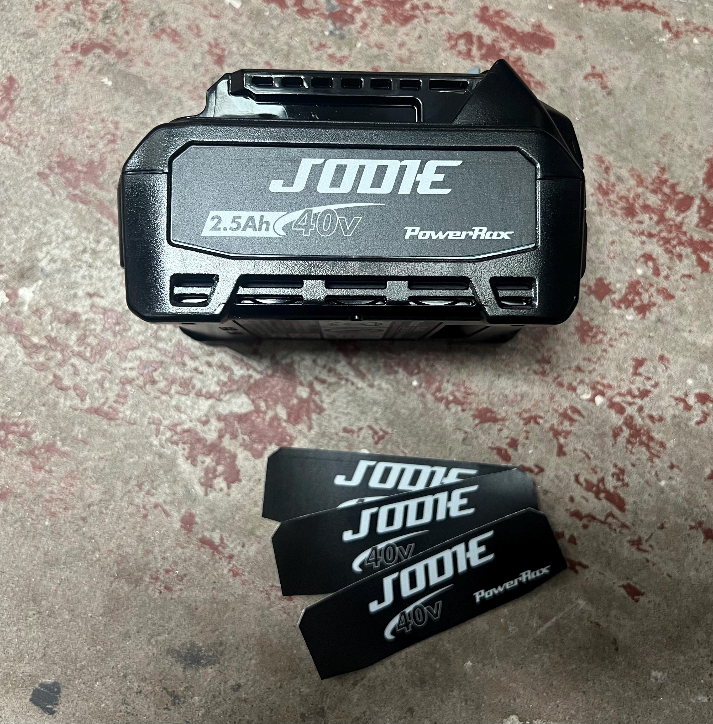 Personalised Battery Stickers Compatible With Makita 40v XGT Batteries ...