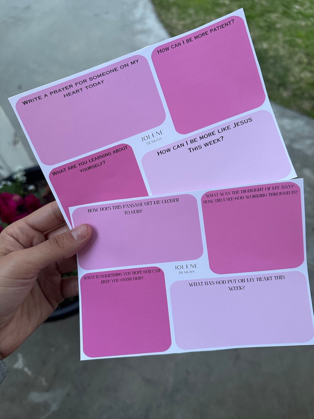 Journal Prompts Stickers Bundle Two Sheets - Etsy