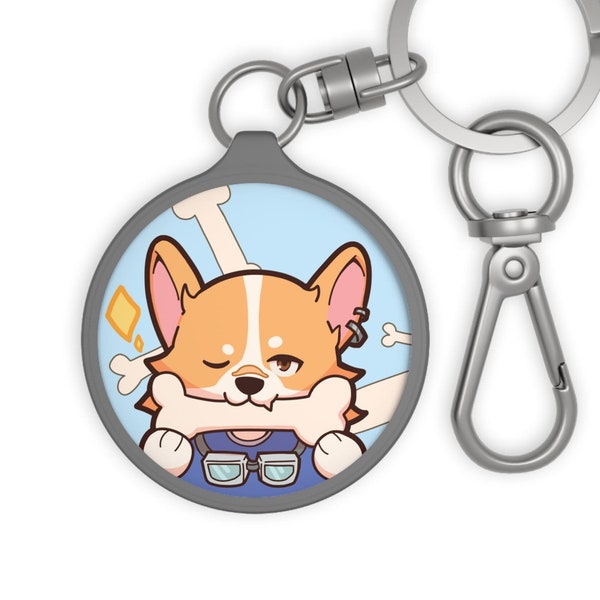 Corgi Keychain - Etsy
