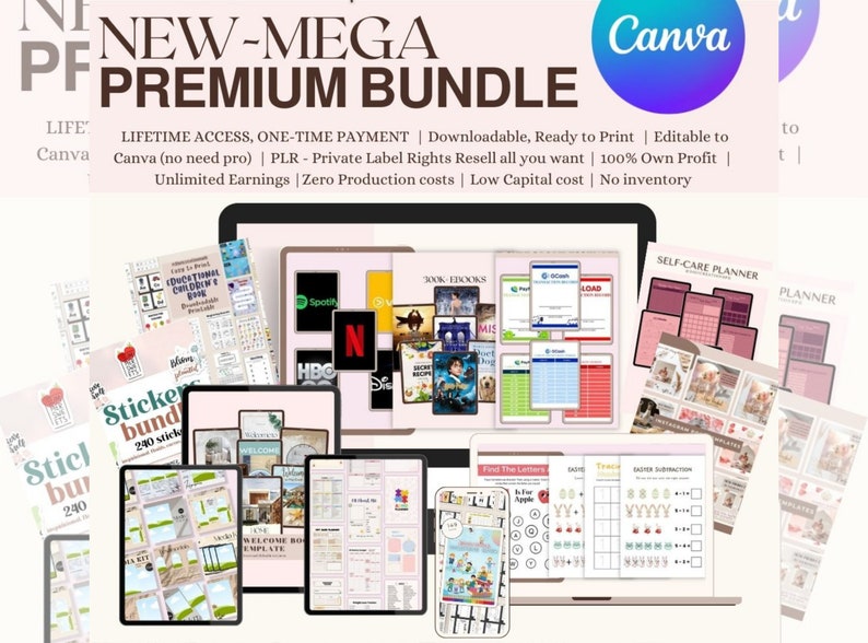 Over 20 Million Digital Products Bundle New Mega Premium Bundle Digital ...