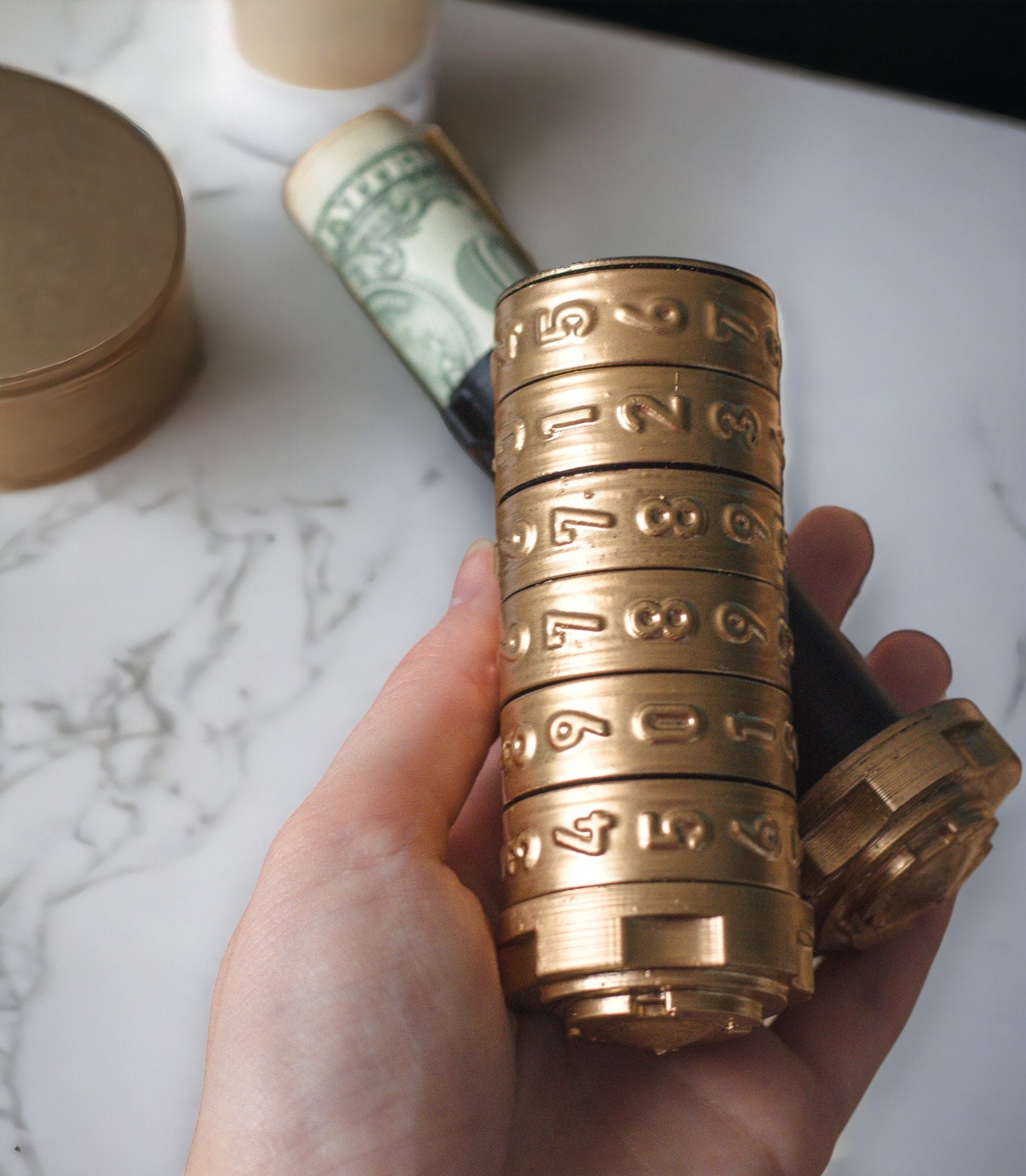 Puzzle Box Personalized Cryptex Custom 3D Money Safe Keepsake With ...