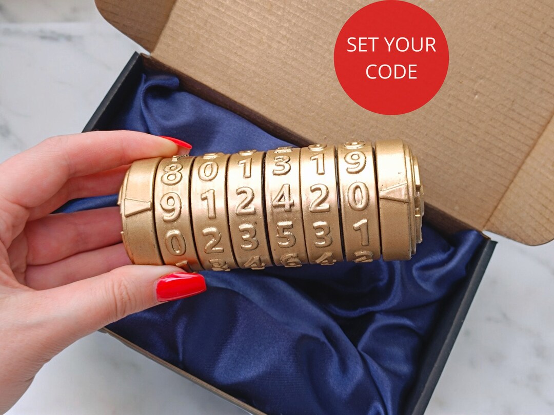 Birthday Gift Cryptex Keepsake Box Unique Personalized Gift Idea - Etsy