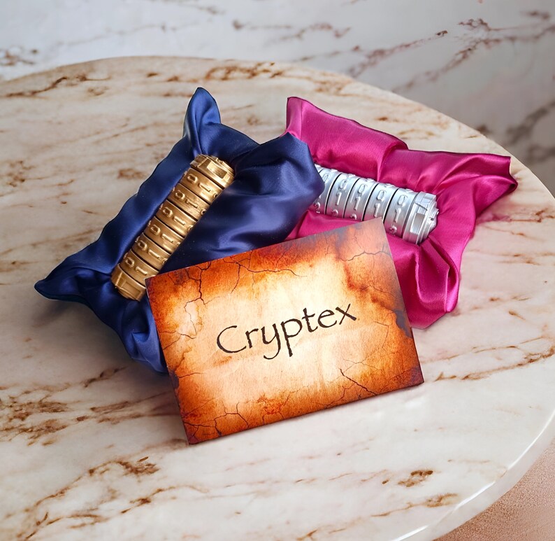 Puzzle Box Personalized Cryptex Custom 3D Money Safe Keepsake With ...