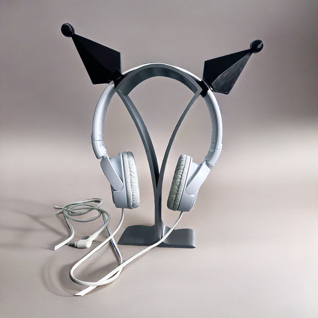 Kuromi-inspired Gothic Ears Headphone Accessory Anime Cosplay for ...