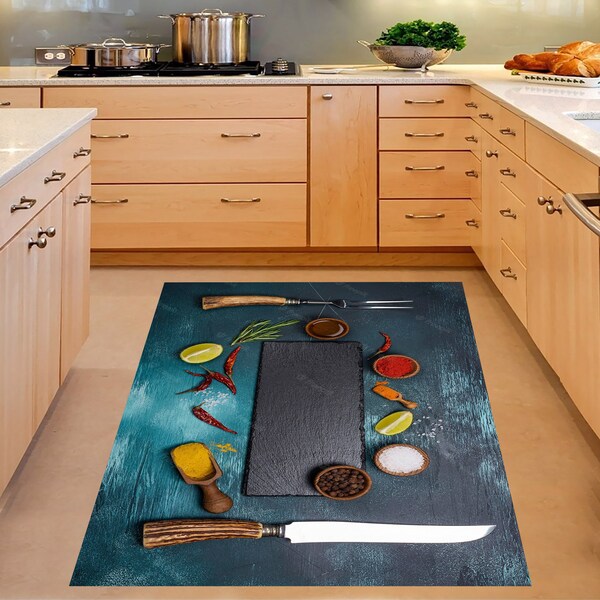 Personalized Kitchen Rug - Etsy