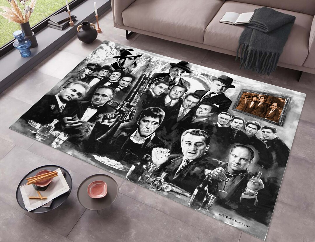 Scarface Rug, Tony Montana Rug, Scarface Movie Rug, Scarface Carpet ...