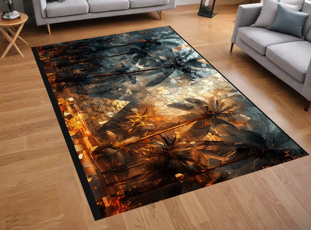 Tree of Life Rug, Tree Rug, Tree Design Rug, Living Room Rug, Tree Area ...